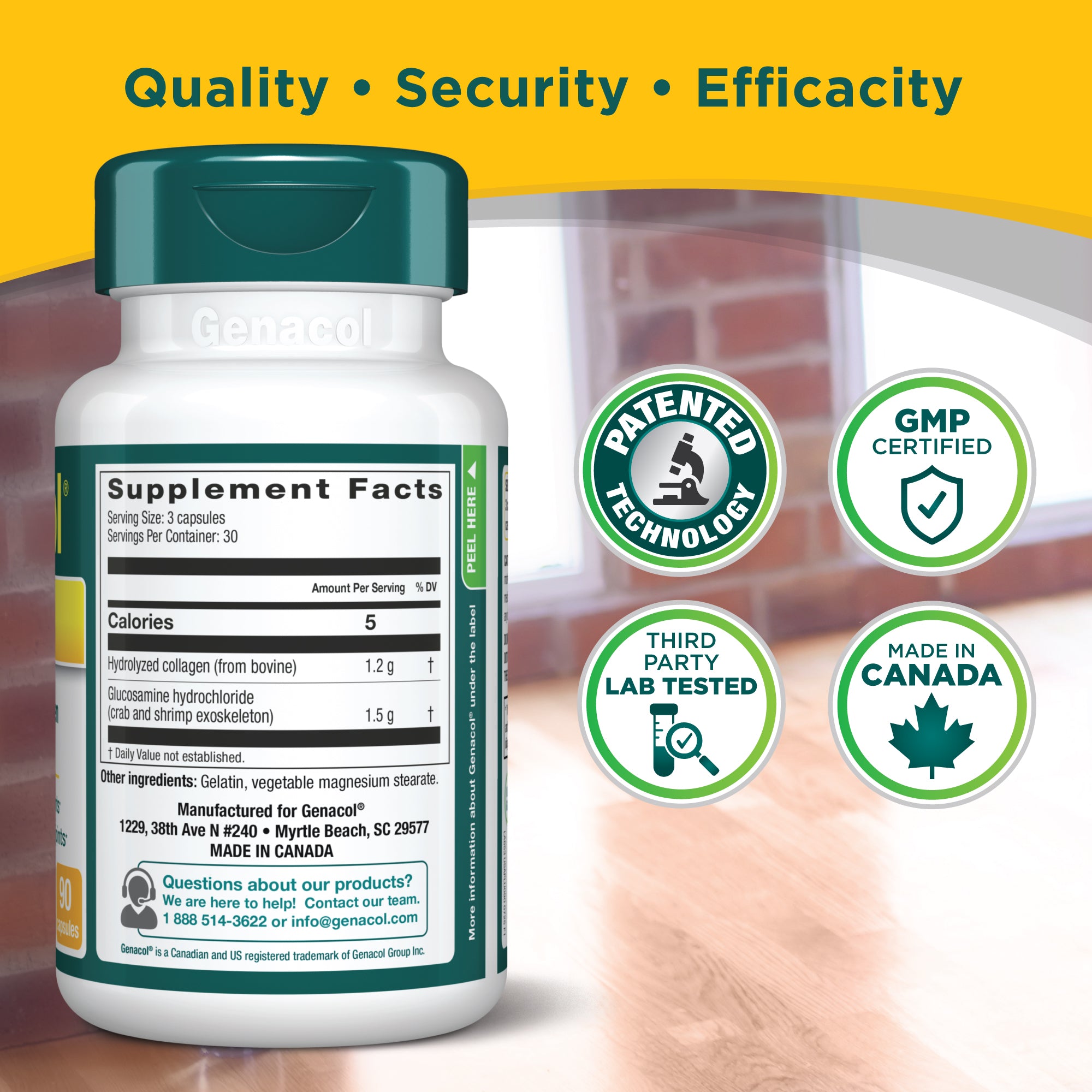 Genacol Plus - Glucosamine and AminoLock Collagen